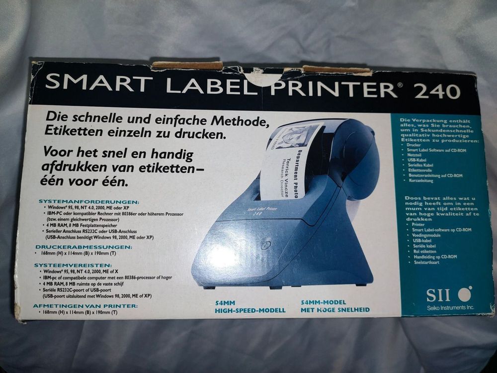 Seiko Smart Label Printer 240 (Gebraucht) in Möhlin für CHF 13 – mit ...