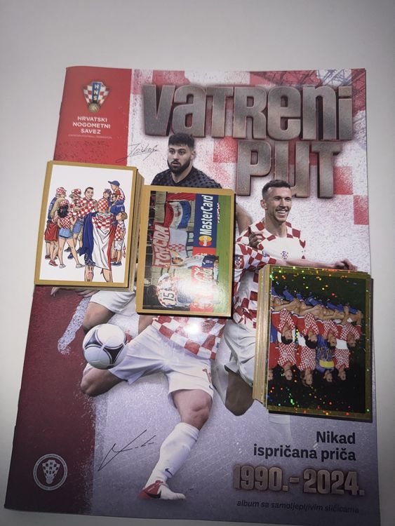Vatreni put komplett Set 370/370 Bilder + Album Croatia (Neu und ...