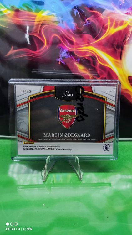 Panini Select 22/23 Martin Odegaard /25 mit Patch purple (Gebraucht) in ...