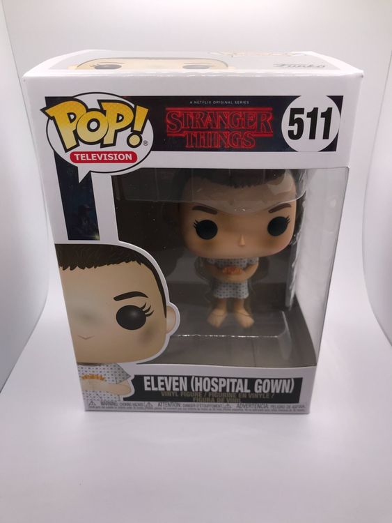 Funko POP - 511 - Eleven ( Hospital Gown ) - Stranger Things (Neu ...