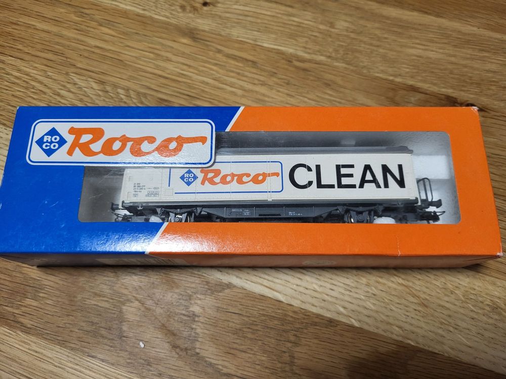 Roco Clean - Schienenreinigungswagen (Gebraucht) in Wettingen für CHF ...