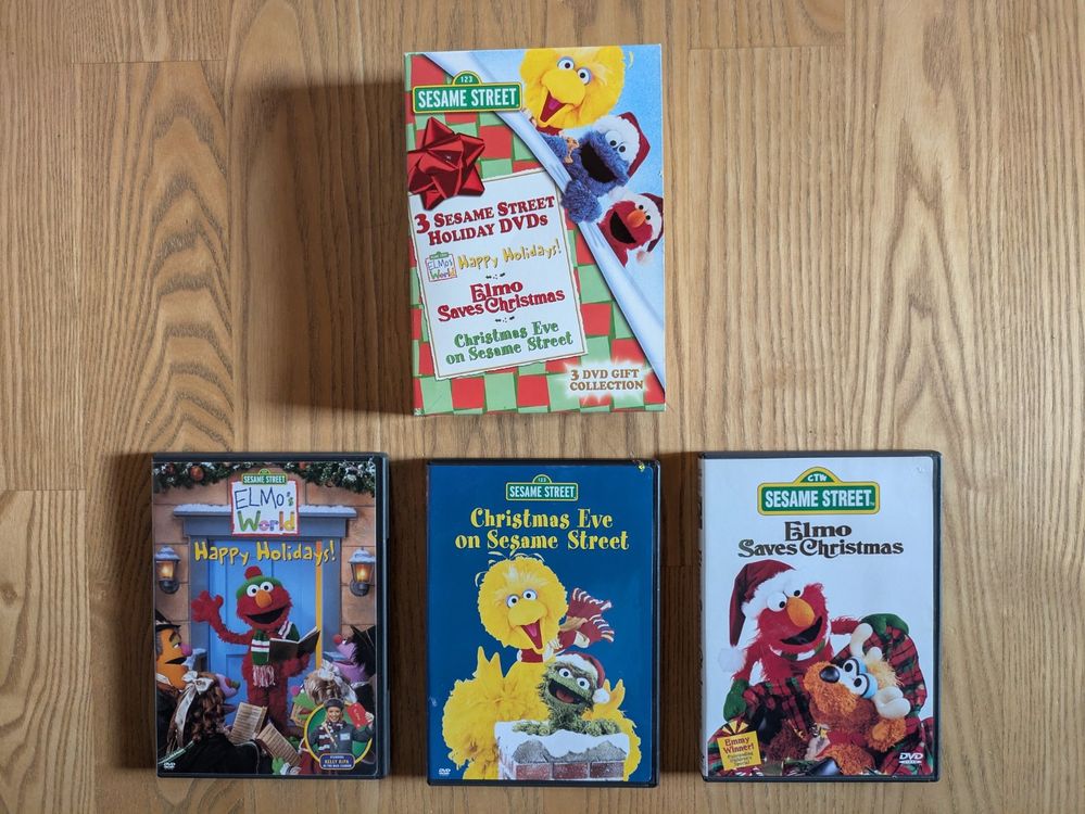 Sesame Street - Holiday 3-Pack (DVD, 2002, 3-Disc Set) (Gebraucht) in ...