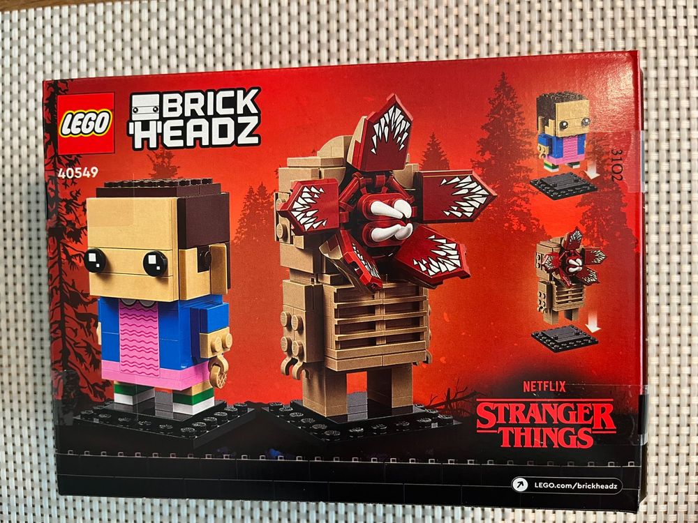 LEGO Brickheadz 40549 Stranger Things Eleven & Demogorgon | Kaufen auf ...