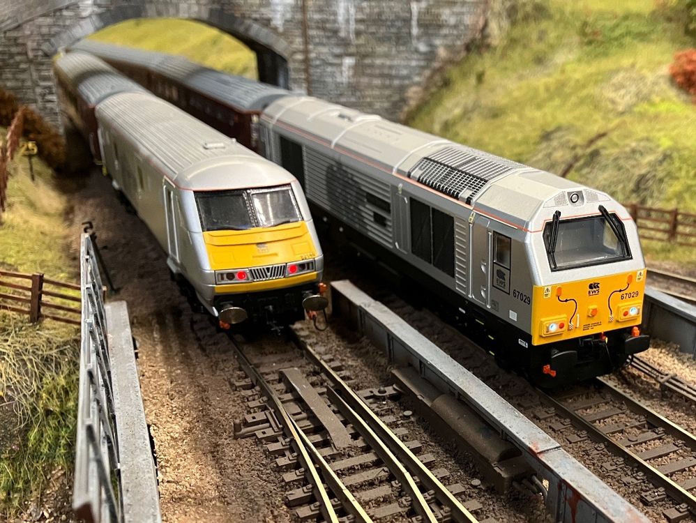 Hornby britisches Zugset EWS Management Train Digital Sound (Gebraucht ...