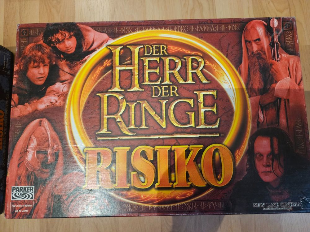 Herr der Ringe Risiko + Erweiterung, Brettspiel, Rar. | Kaufen auf Ricardo