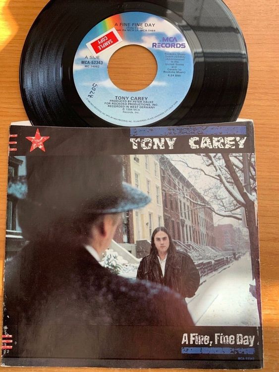 Tony Carey - A Fine Fine Day / 1. US-Press. 1984 - TOP (Gebraucht) in ...