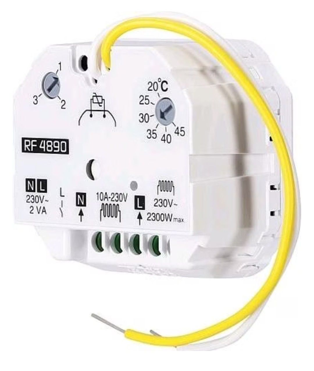 Delta Dore RF 4890 Récepteur de chauffage sans fil module él (Neu und ...
