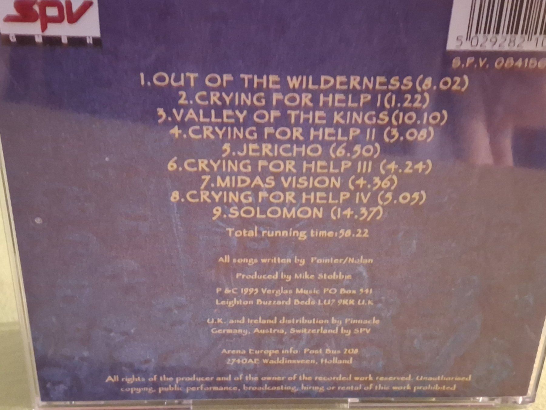 CD Arena - Songs From The Lions Cage / Prog. Rock (Gebraucht) in ...