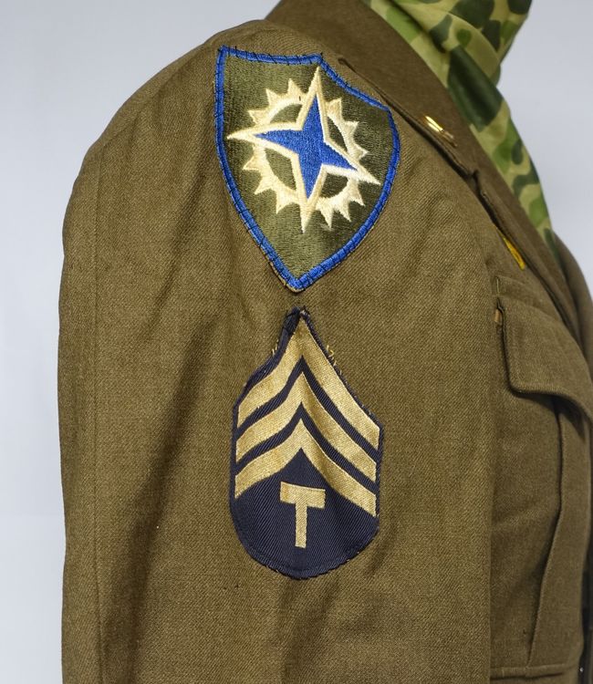 US Army Ike Jacket XVI Corps Engineer Special Brigade (Gebraucht) in ...