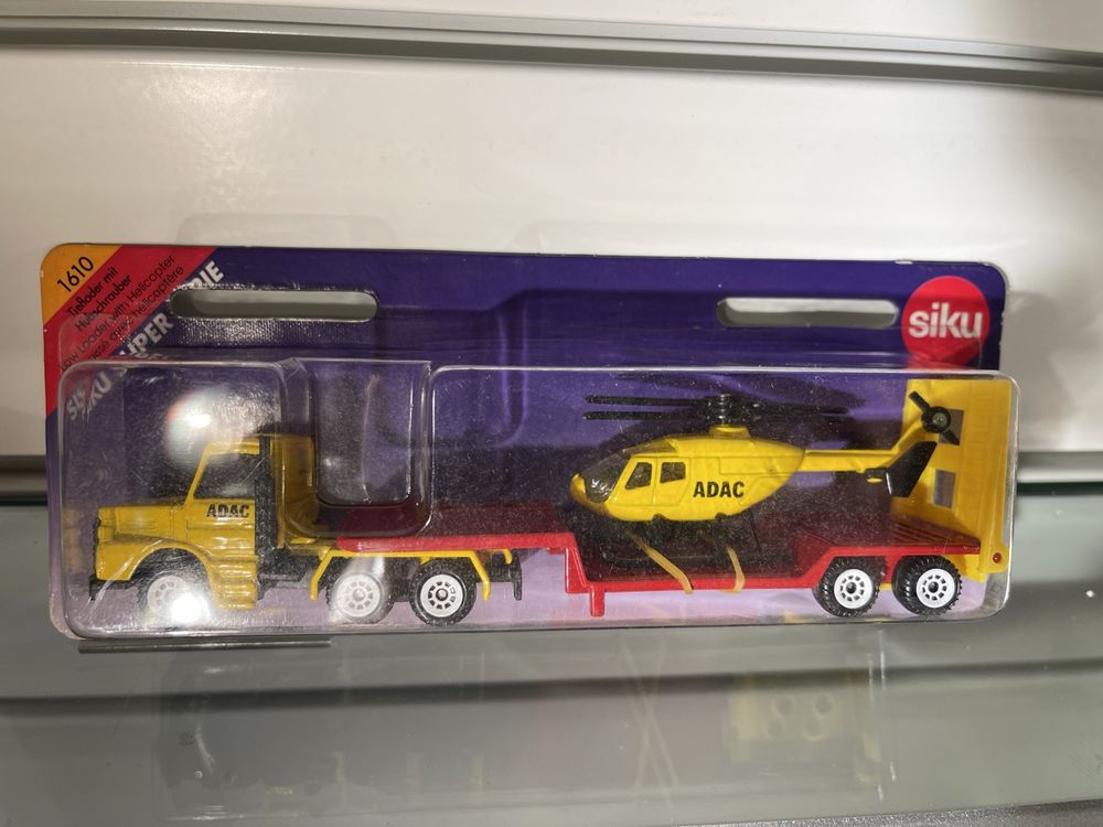 Siku 1610 ADAC Abschleppwagen mit Helikopter, neuwertig (Neu und ...
