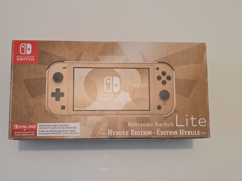 Nintendo Switch Lite Hyrule-Edition inkl. Pokémon Garantie (Gebraucht ...