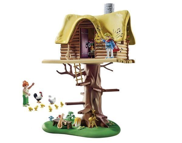 PLAYMOBIL 71016 - Asterix - Troubadix mit Baumhaus (Neu und ...