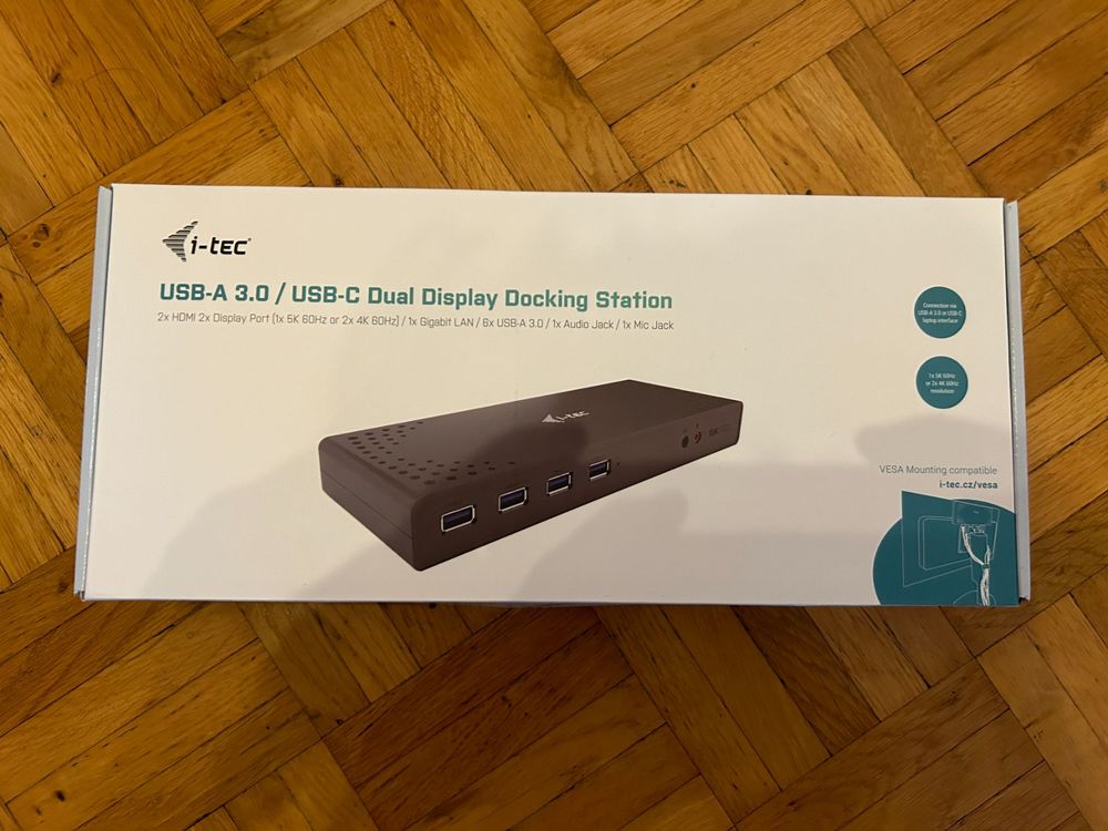 i-tec USB-c Dual Display Dock | Kaufen auf Ricardo