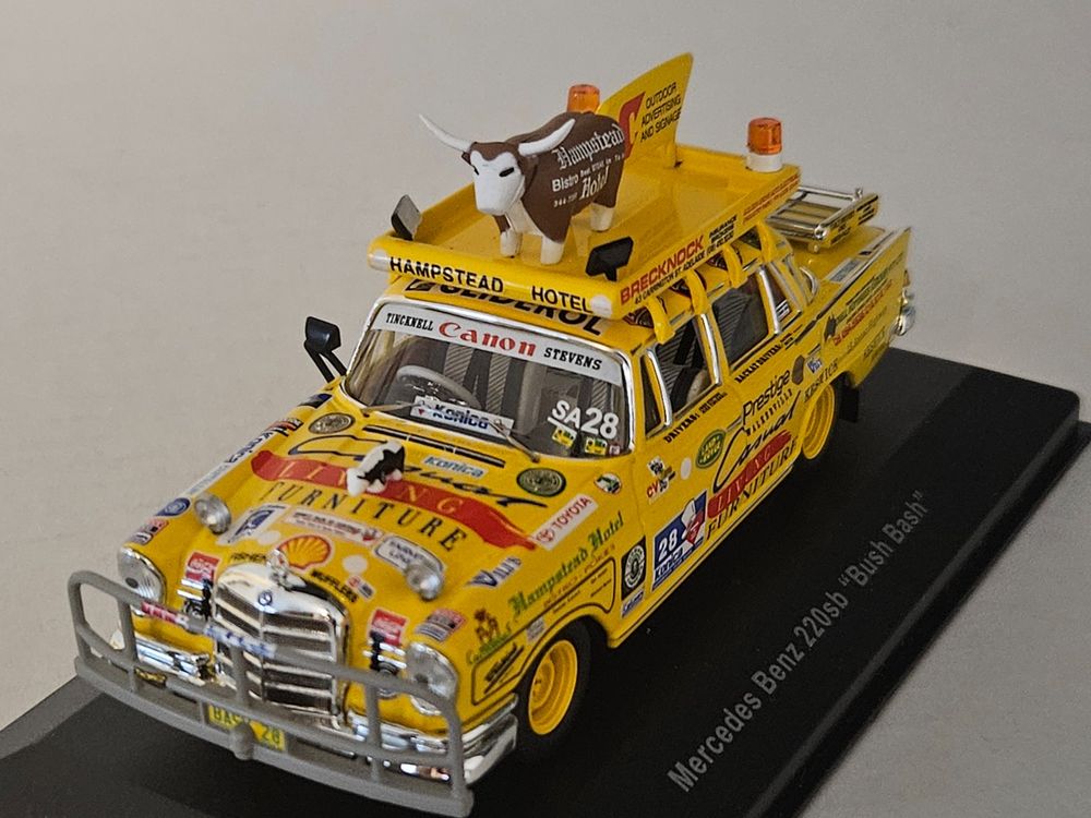 IXO MODELS Classic Coll/ Mercedes Benz 220sb "Bush Bash" (Neu (gemäss ...