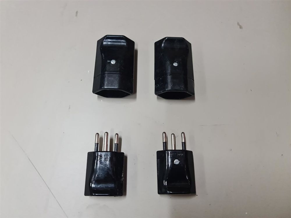 2x Stromstecker und Kupplung ab 1.- (Gebraucht) in für CHF 6 – mit ...
