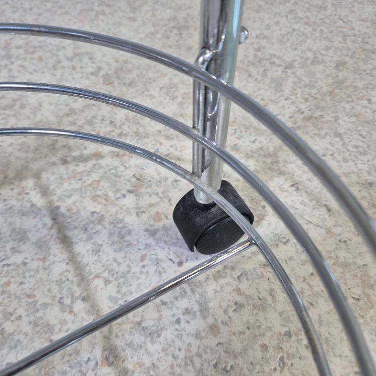 Chrom Glas Trolley Barwagen Servierwagen Beistelltisch (Gebraucht) in ...
