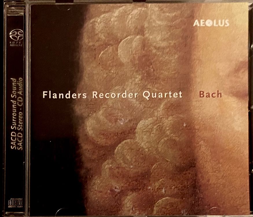 SACD J. S. Bach • Flanders Recorder Quartet • Super Audio CD (Gebraucht ...