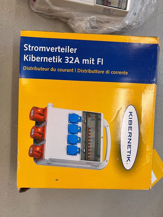 Strom Verteiler Kasten / Stromkasten Fi Schalter/ Baustelle (Neu und originalverpackt) in ...