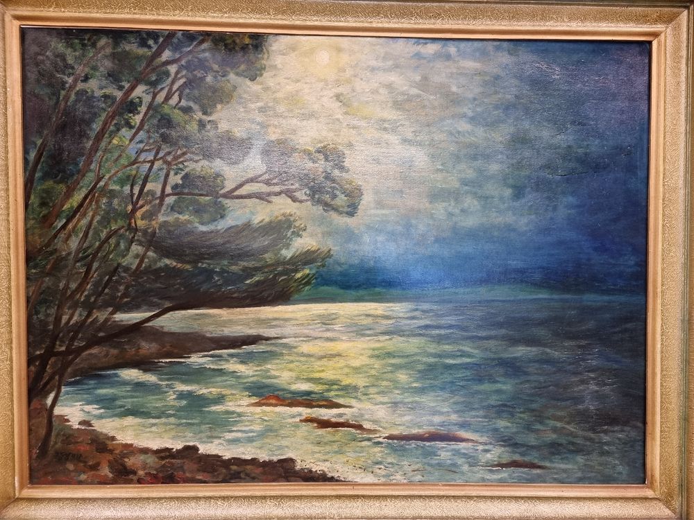 Gemälde von K. Graf auf Hartholz gemalt aus dem Jahre 1947 | Acheter ...