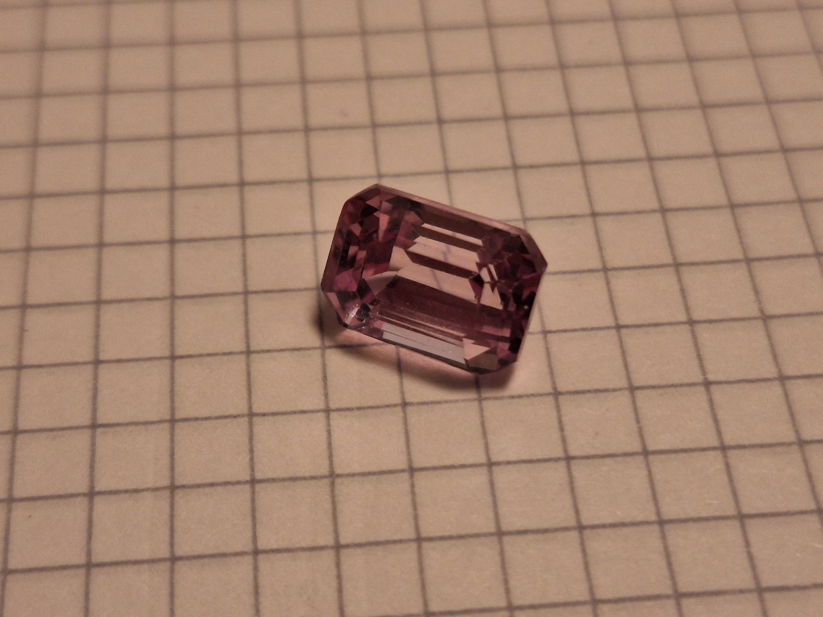 Rosa Padparadscha Saphir Ceylon (Sri Lanka) ca. 7.7 ct. (Neu (gemäss ...