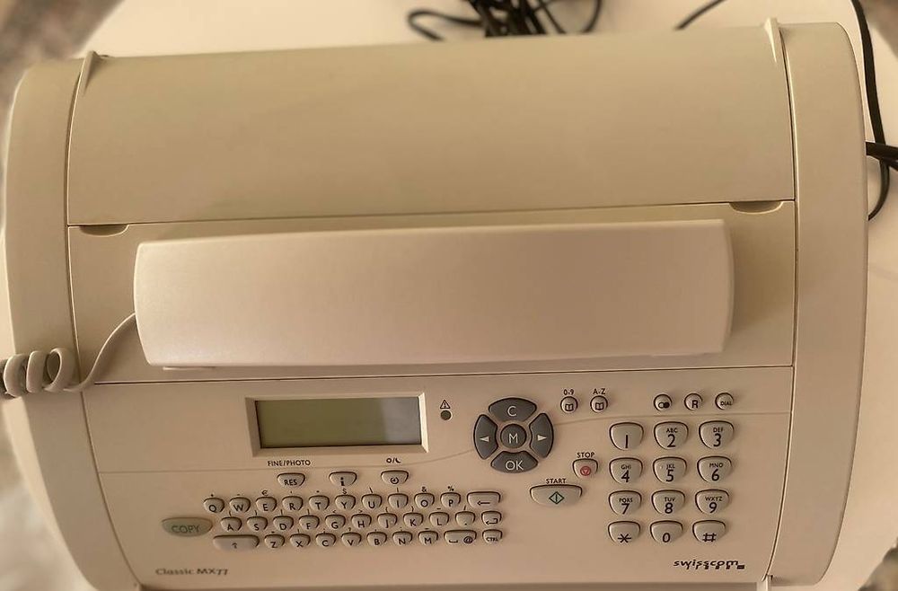 Swisscom Faxgerät Classic MX77 ? Neu und ungebraucht (Neu (gemäss ...