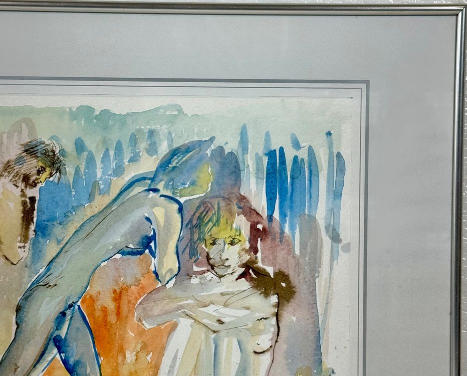 Peter Gartmann (1920) Aquarell (Gebraucht) in Root für CHF 10 – mit ...