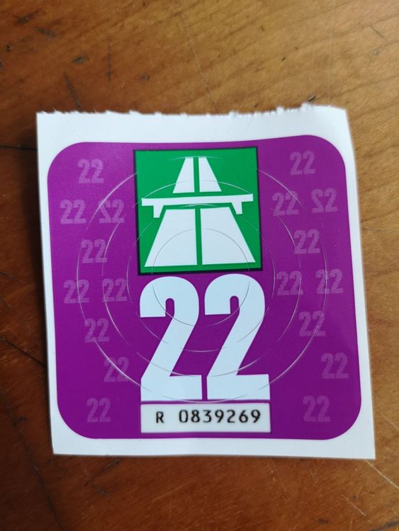 CH Autobahn Vignette 2022 Neu (Neu und originalverpackt) in Neerach für CHF 23 – mit Lieferung ...