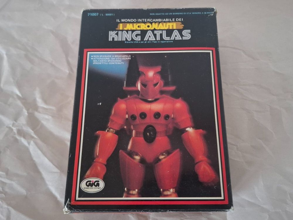King Atlas Micronauts Micronauti Action Figure Original 1977 (Gebraucht ...