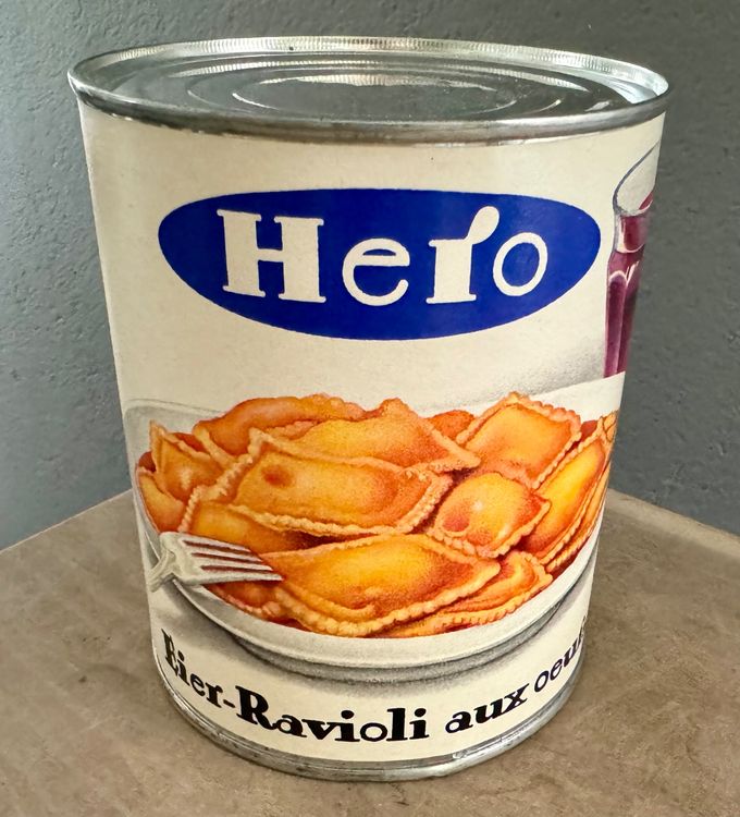 Alte Hero Blechdose - Dummy - Eier-Ravioli | Kaufen auf Ricardo