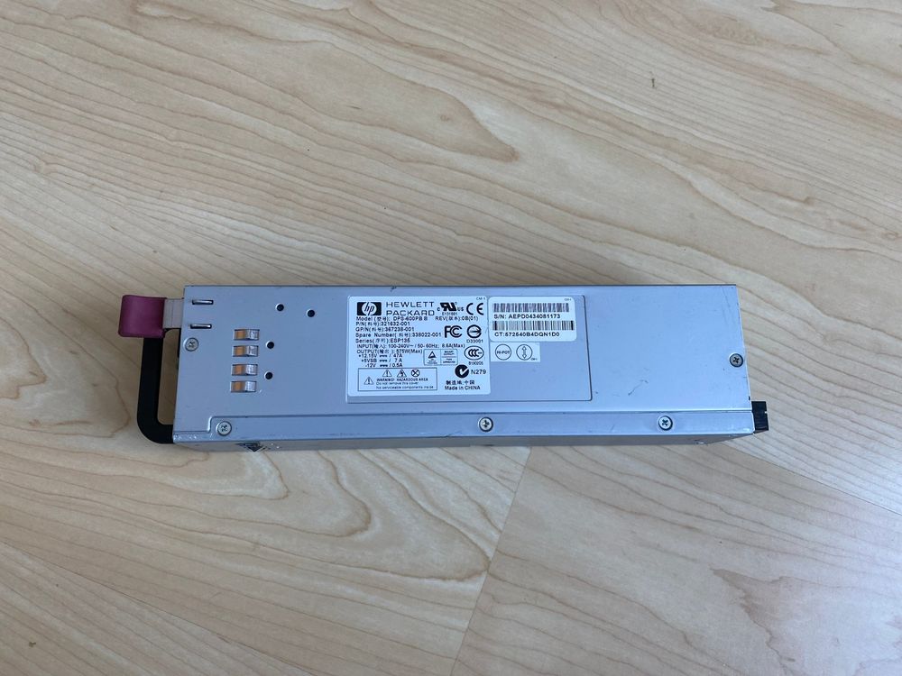 HP DPS-600PB Compaq DL380G4 Power Supply 575Watt (Gebraucht) in Buttwil ...