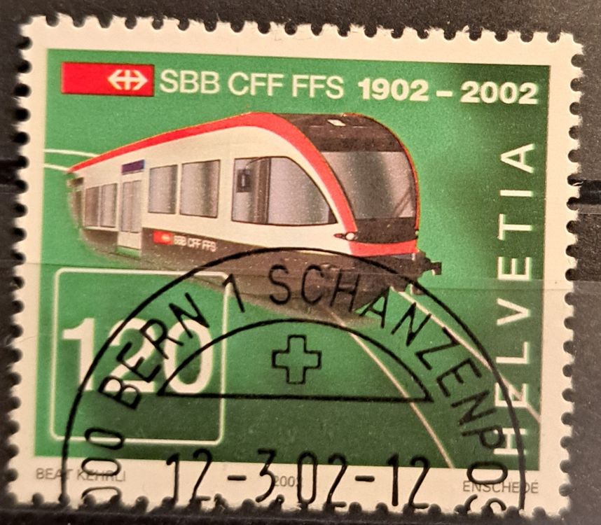 CH 2002 SBK 1049 ʘ ET (Gebraucht) in Biel/Bienne für CHF 1 – mit ...