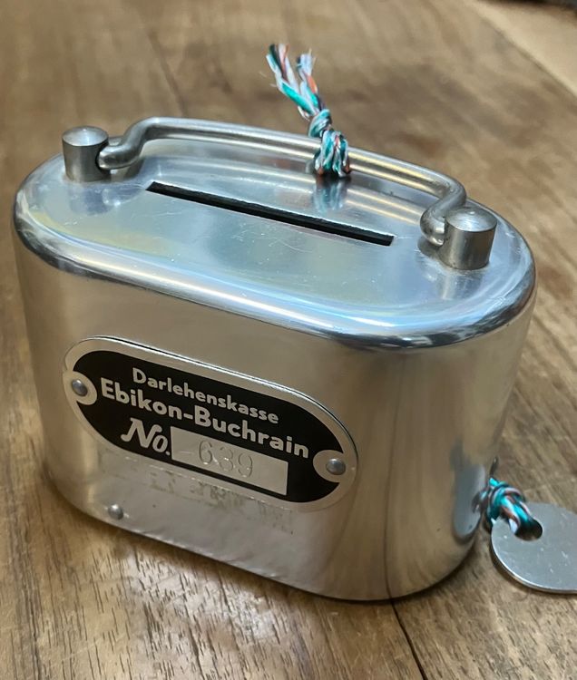 KÄSSELI MIT SCHLÜSSEL !! DARLEHENSKASSE EBIKON-BUCHRAIN (Gebraucht) in Basel für CHF 48 – mit ...