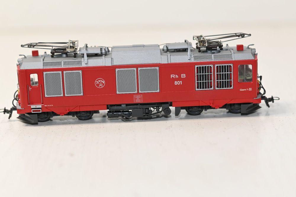 RhB Gem 4/4 801 Bemo HOm mit OVP läuft einwandfrei | Kaufen auf Ricardo