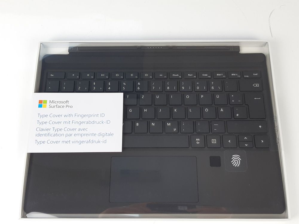 Microsoft Surface Pro Type Cover Model 1755 German Layout (Neu und ...