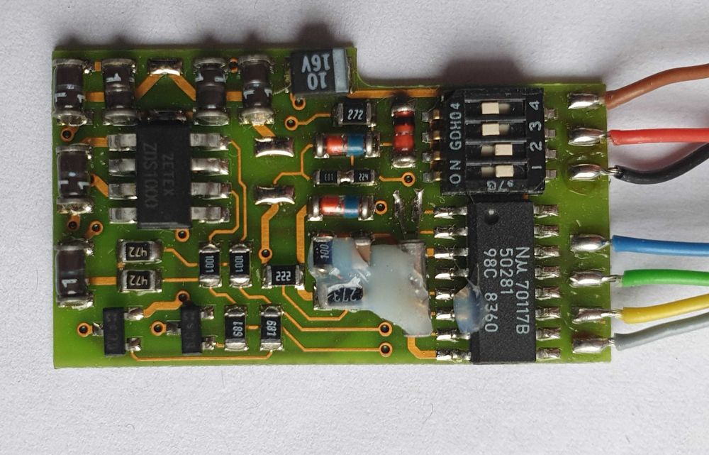 Original Märklin Delta Decoder 6603 für Allstrommotoren | Kaufen auf ...