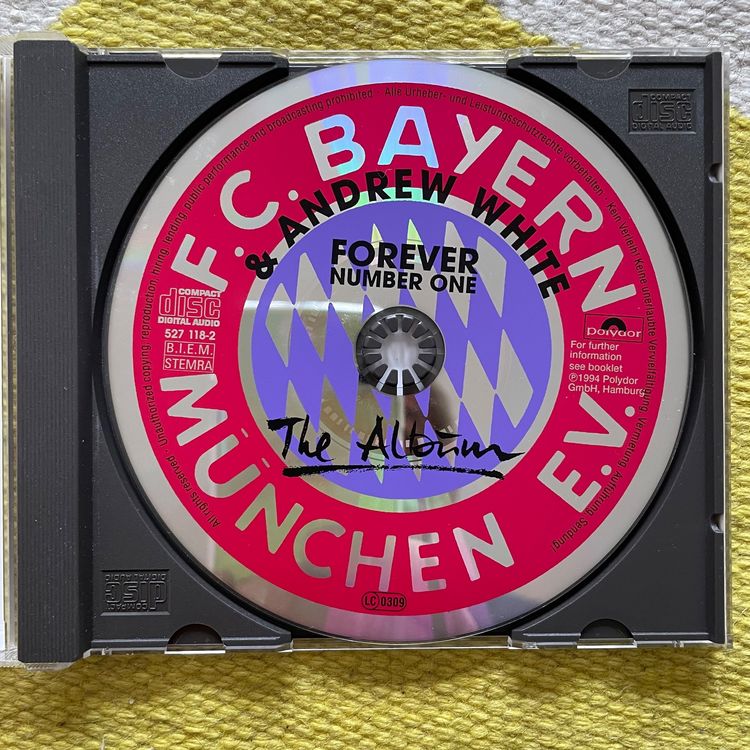 FC BAYERN MÜNCHEN&ANDREW WHITE-FOREVER NUMBER ONE/THE ALBUM (Gebraucht ...