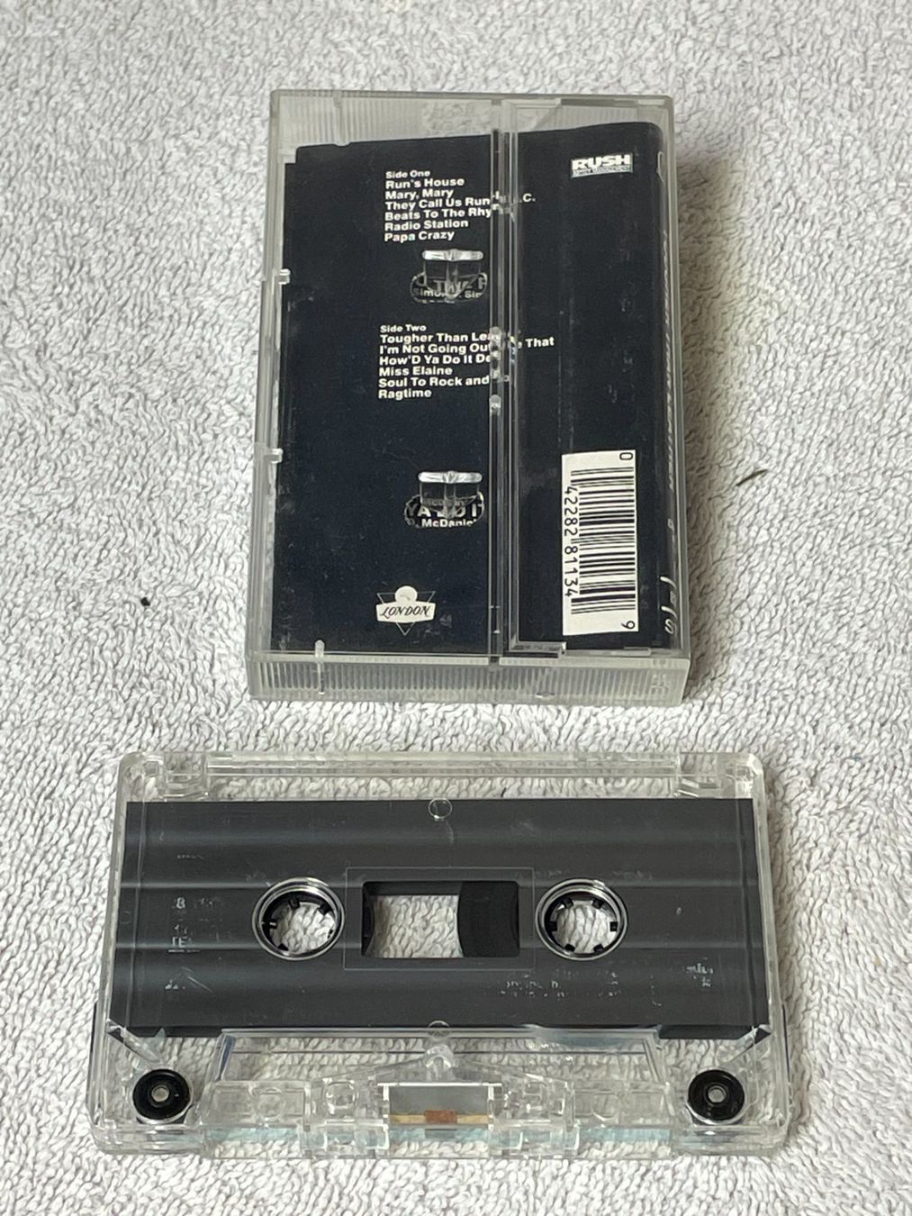 RUN DMC Tougher than Leather Kassette Tape 1988 Rarität (Gebraucht) in ...