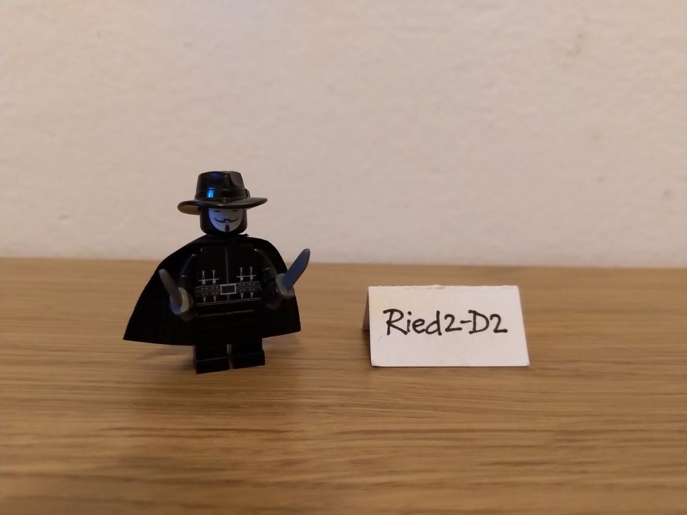 LEGO Compatible V for Vendetta Minifigure | Kaufen auf Ricardo