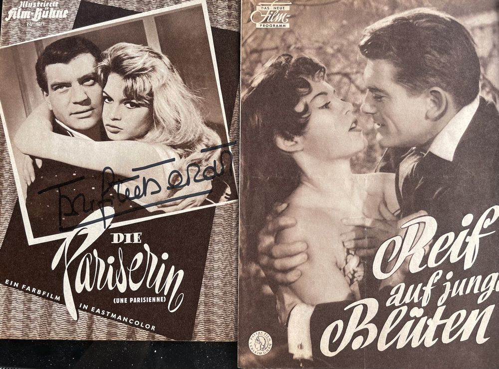 Brigitte Bardot 2 mal Filmprogramme Raritäten Selten | Kaufen auf Ricardo