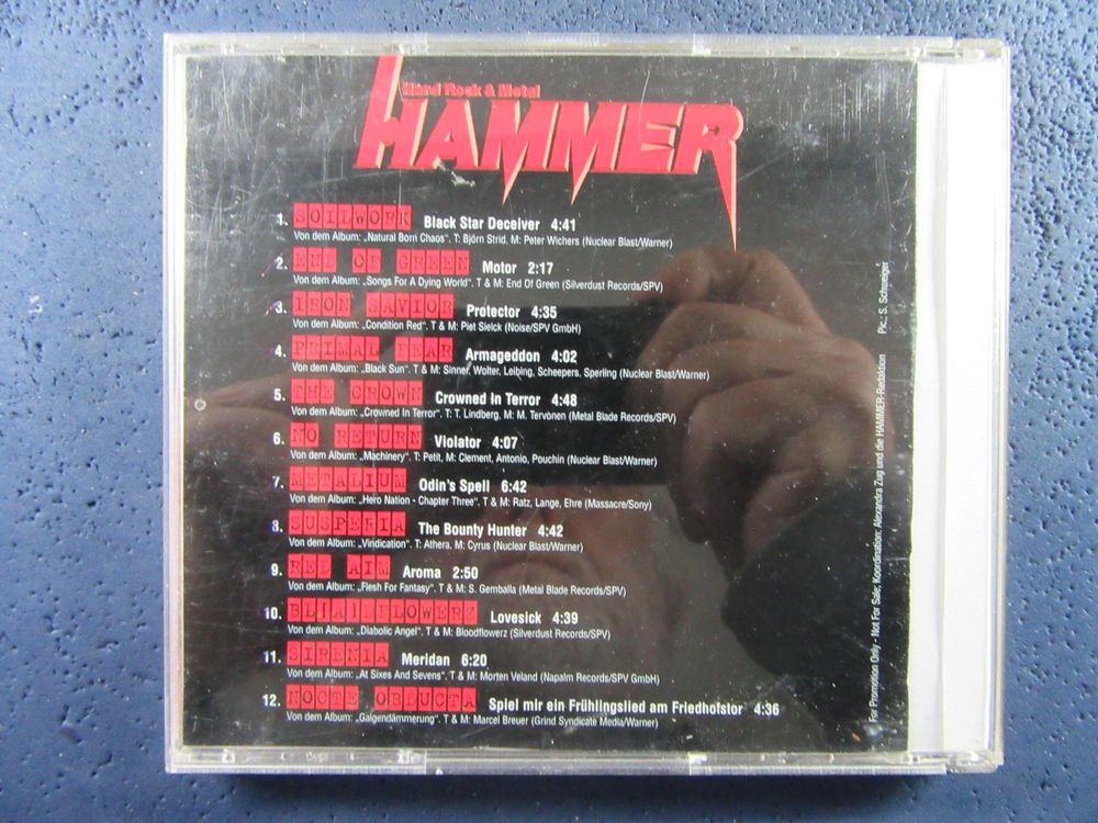 HAMMER OFF ROAD TRACKS VOL.55 CD HARD-ROCK + METAL VARIOUS (Gebraucht ...