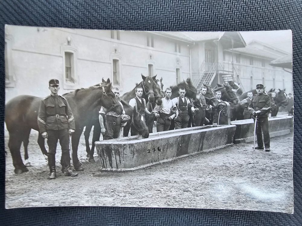 Alte Postkarte Dragoner, Kavallerie, um 1910. (Gebraucht) in Dallenwil ...