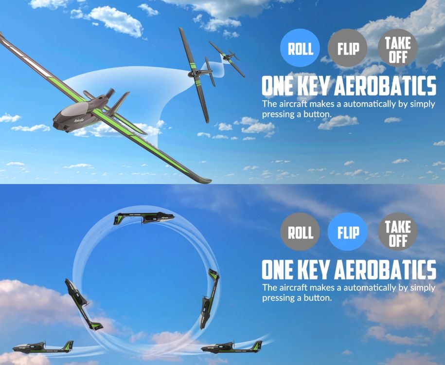 Volantex Ranger 600 STUNT Spannweite: 600mm RTF-Set mit Gyro (Neu und ...