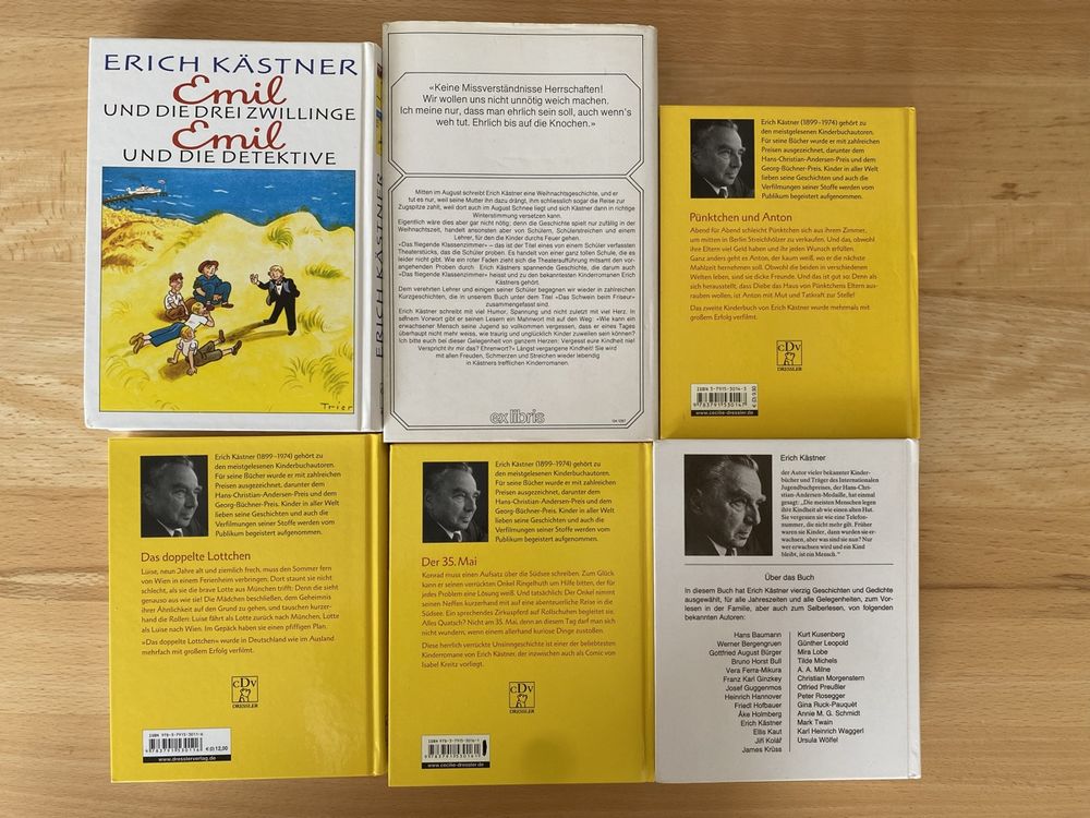 Roman Von Erich Kastner 6 Buchstaben