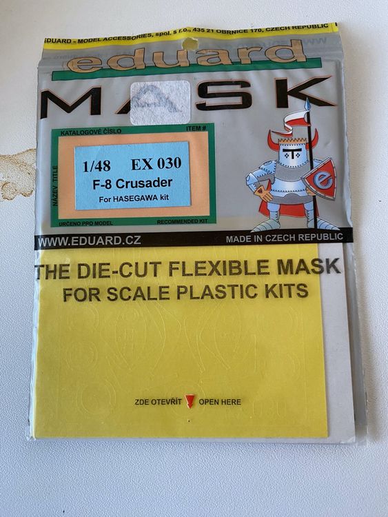 1/48 F-8 CRUSADER MASK FÜR HASEGAWA | Kaufen auf Ricardo