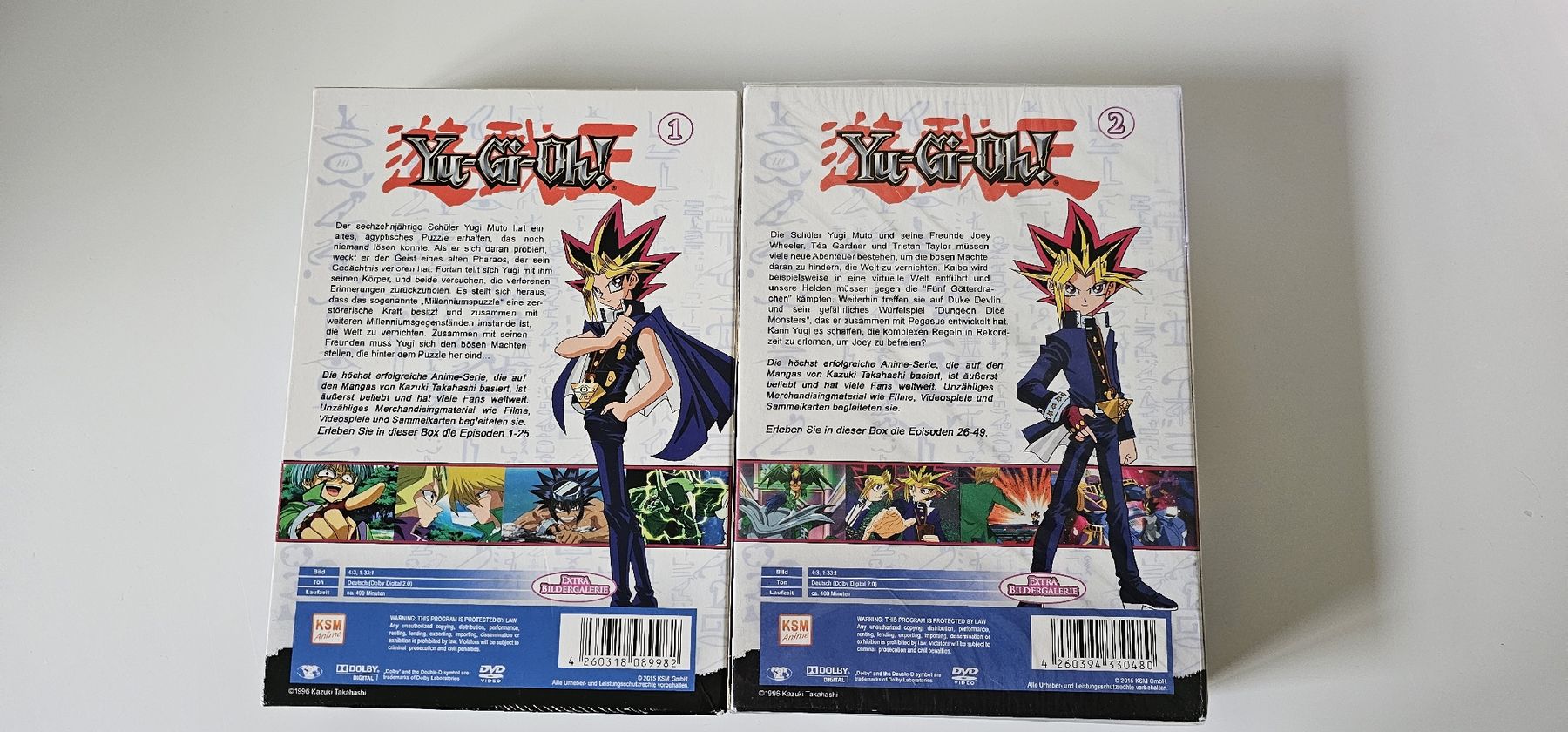 Yu-gi-oh 2 Boxen von der Staffel 1 (Gebraucht) in Kriens für CHF 80 ...