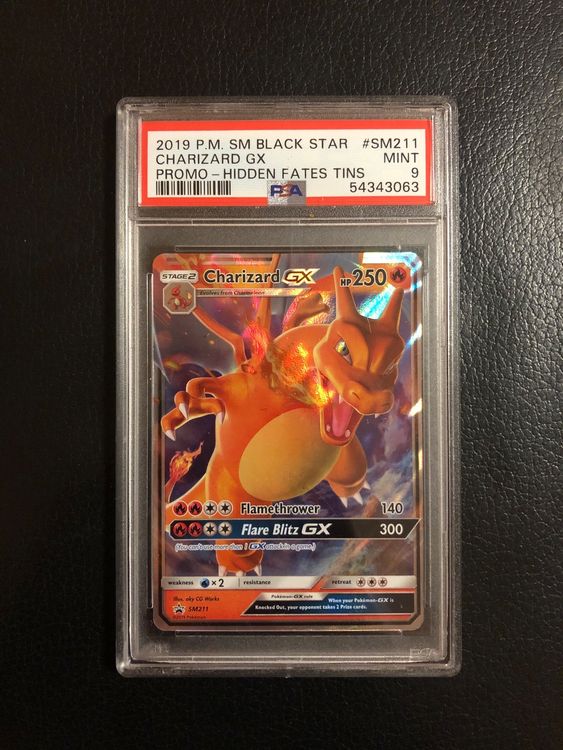 Charizard GX Promo SM211 PSA 9 MINT Ab 1 (Gebraucht) in Paradiso für ...