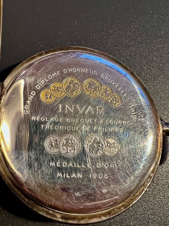 Leonidas Invar Taschenuhr Tell 900 Silber (Gebraucht) in Chur für CHF ...