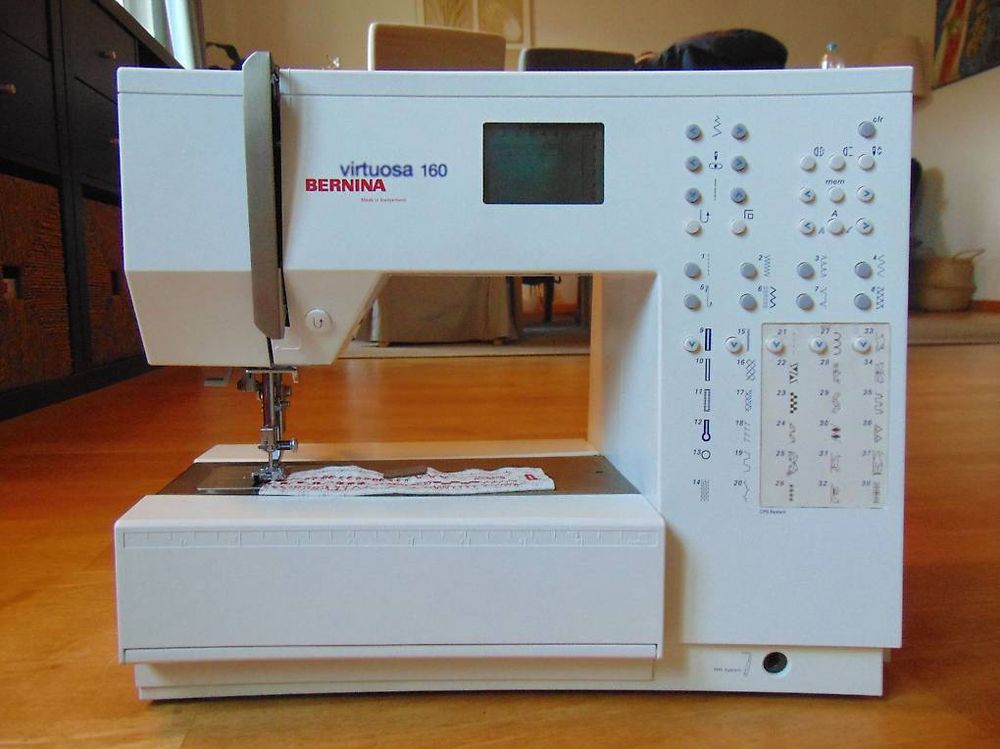 Nähmaschine Bernina virtuosa 160, ab Service, 6 Mo. Garantie (Gebraucht ...