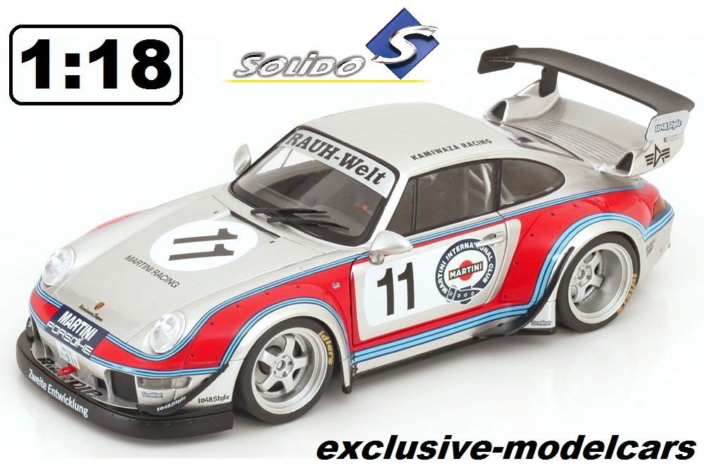 PORSCHE 911 (993) #11 RWB "Kamiwaza Racing" 2020 1:18 Solido (Neu und ...