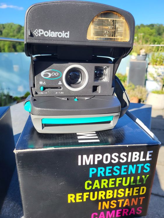 Polaroid 600 AF Instant Film Kamera Grün (Neu und originalverpackt) in ...